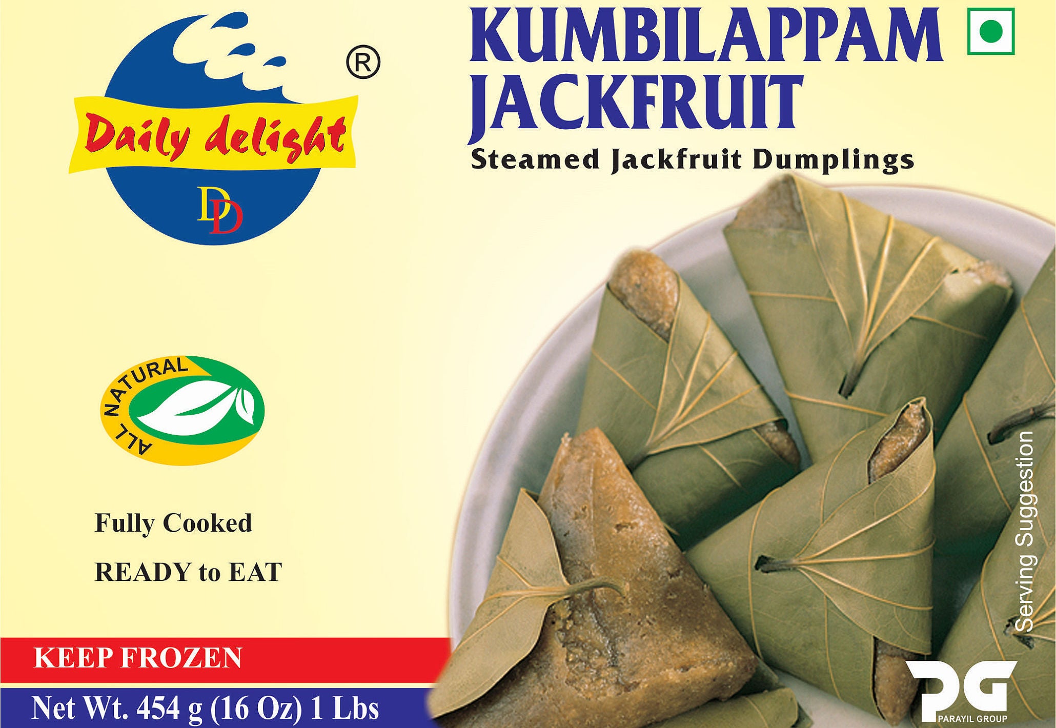 Kumbilappam Jackfruit Daily Delight 454g ( Only for North Dublin,Blanc